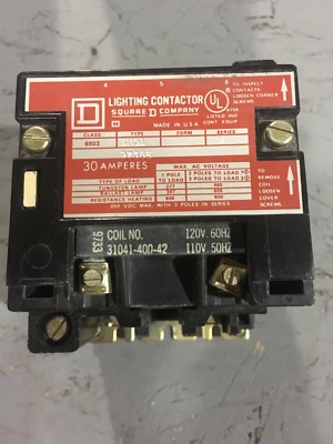 Square D Lighting Contactor 8903 | Shelly Lighting