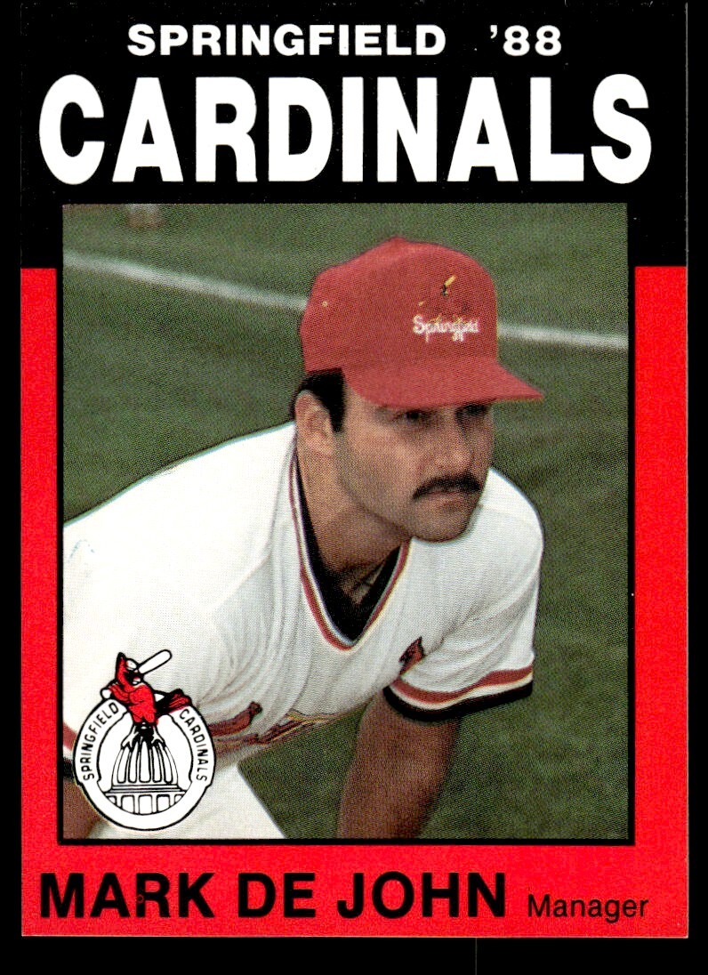 1988 Best Springfield Cardinals Mark DeJohn Springfield Cardinals #26 ...