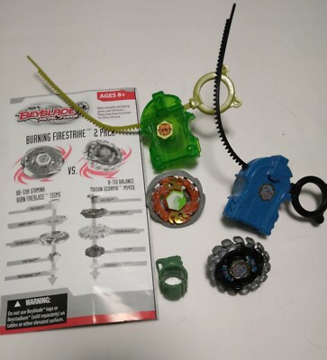 Beyblade Burning Firestrike 2010 w/Burn Fireblaze BB59A & Poison ...
