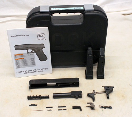Glock 36 Gen 4 Complete Factory Slide Internal Parts Magazines Case ...