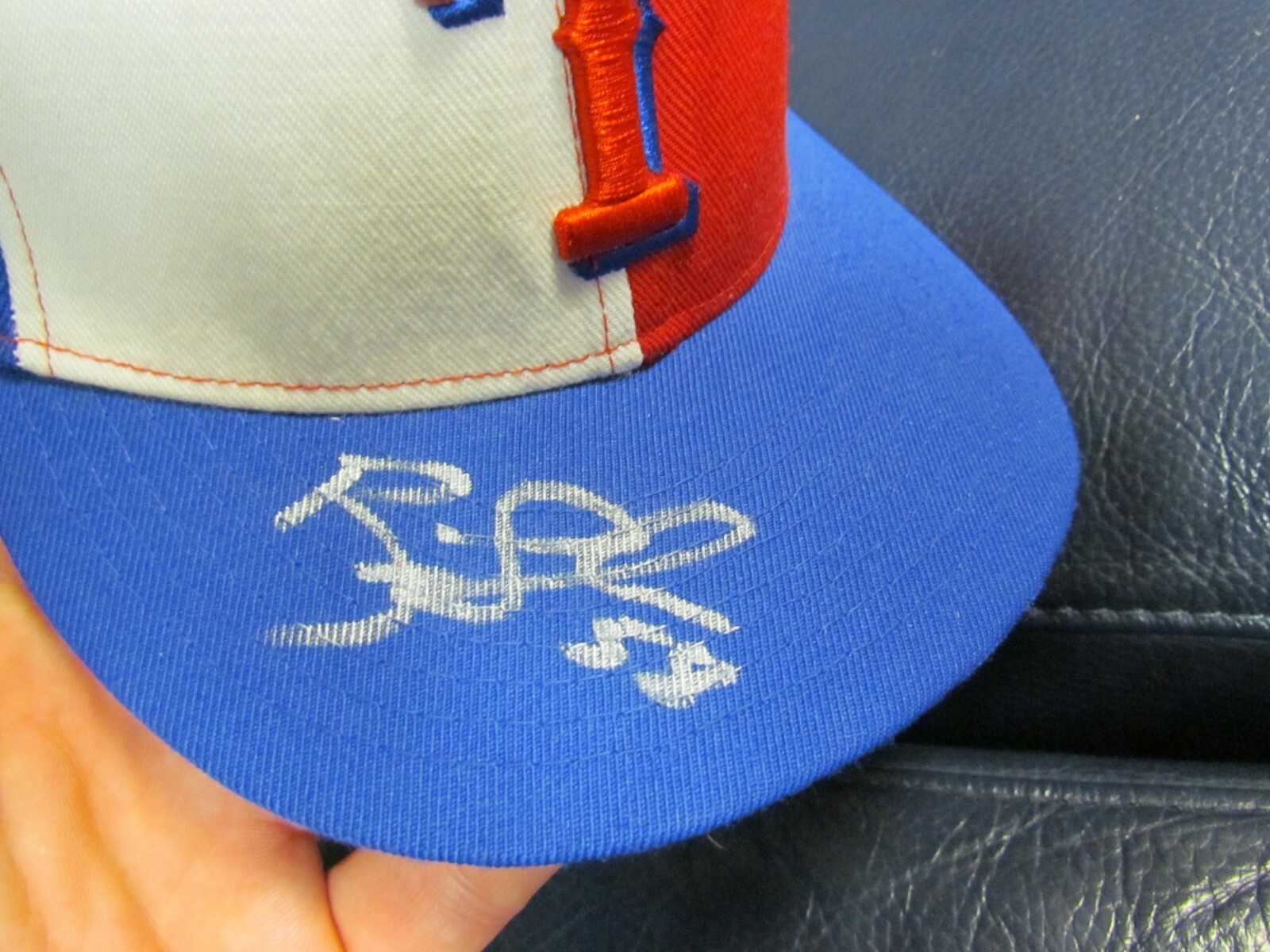 Brian Shouse Autographed Baseball Hat Cap Texas | eBay