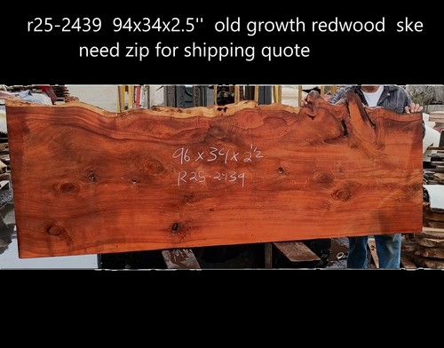 Old Growth Redwood | Desk | Headboard | River Table | R25-2439 | eBay