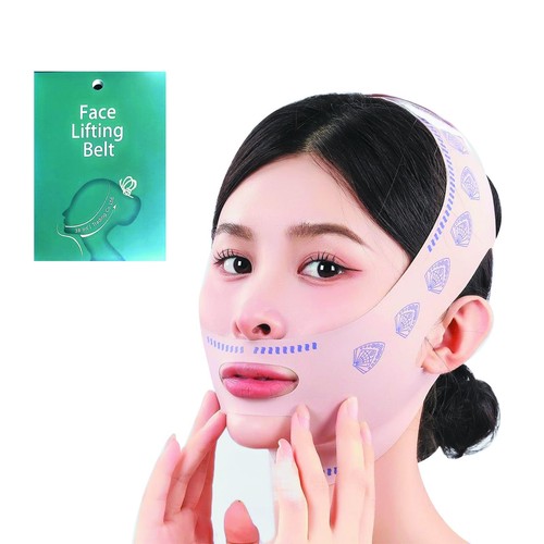 V-Line Face Lifting Tape - Reusable Beauty Face and Chin Lift Mask for ...