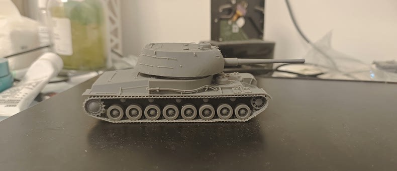 3D printed 1/72/87/48 Soviet T103 heavy tank destroyer model kit Resin ...