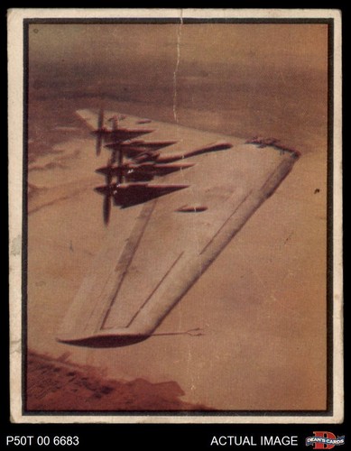 1950 Topps Freedoms War #88 B-35 Flying Wing 2 - GOOD | eBay