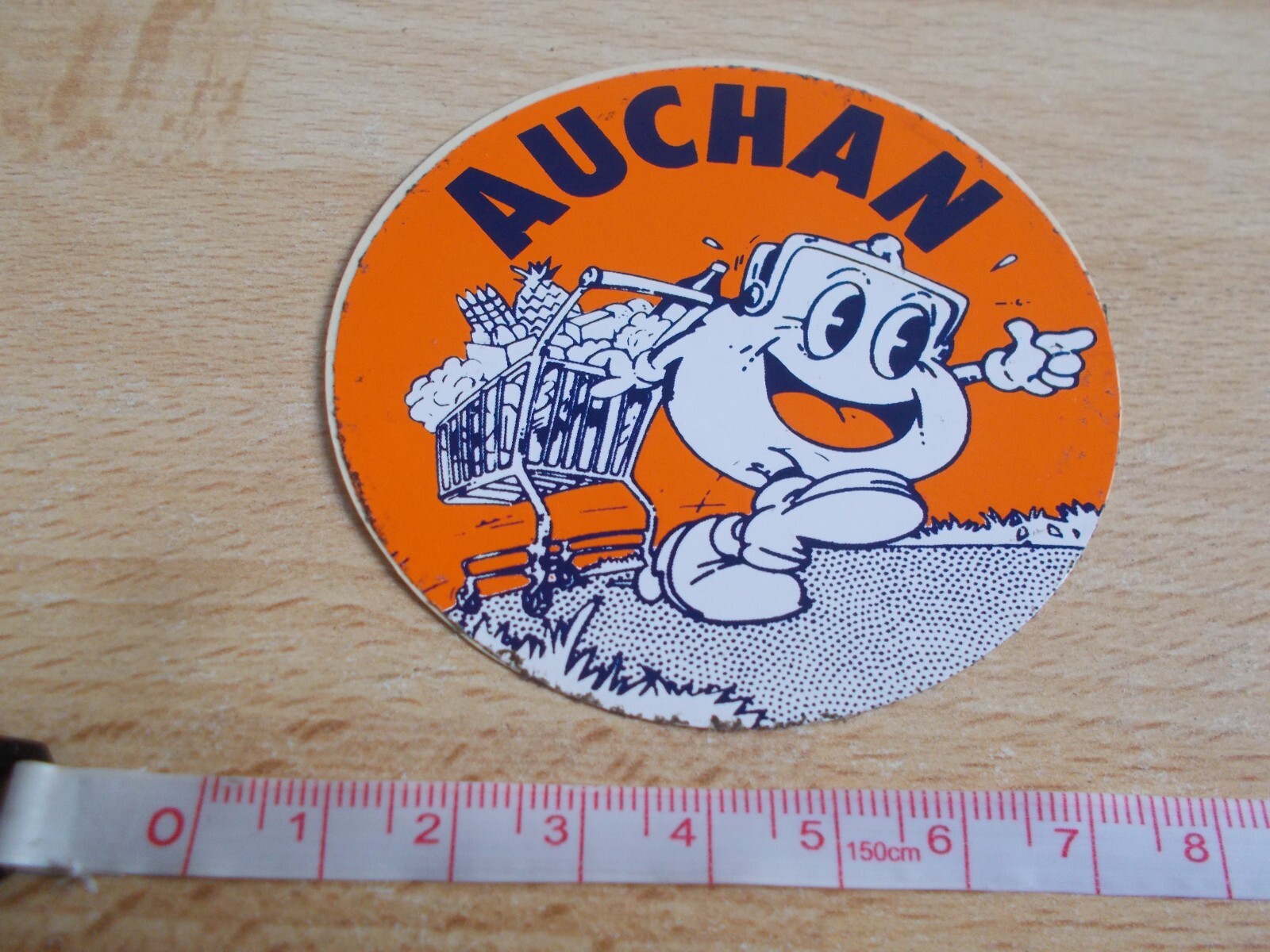 Sticker Vintage Supermarket Auchan | eBay