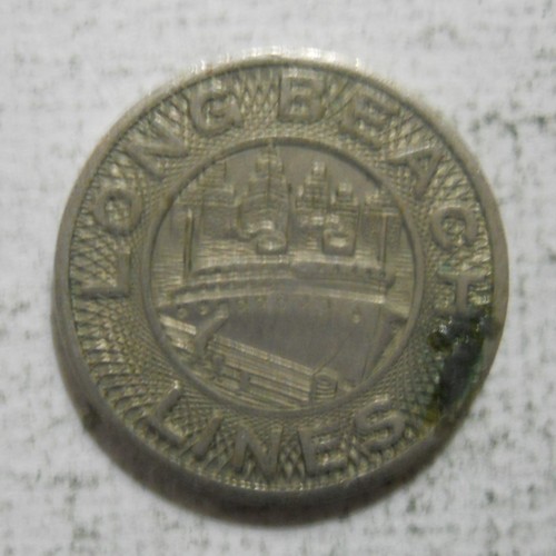 Long Beach Lines (California) transit token - CA445C | eBay