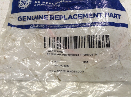 New OEM GE WR50X10068 Defrost Thermostat | eBay