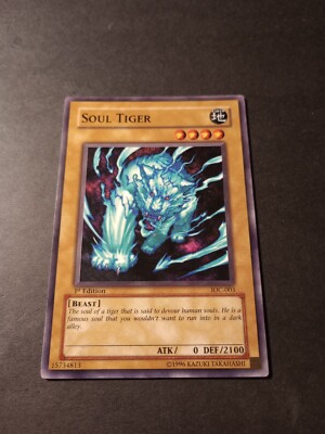 Yu-Gi-Oh! Soul Tiger 1st Edition Common Card IOC-003 LP | eBay