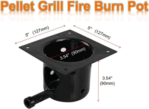 Fire Burn Pot and Hot Rod Ignitor for Traeger Pit Boss Wood Pellet Z ...