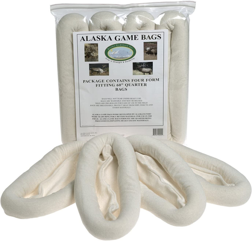 Alaska Game Moose, Elk, Caribou Rolled Quarter Bags Bags, 60-Inch ...