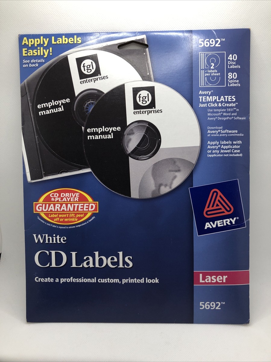 Avery Mailing Labels For Cd Printing Avery Shipping Labels, Sure Feed,