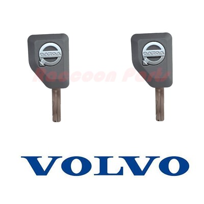 Volvo Loader Haul Truck Heavy Equipment Ignition Keys With Logo | eBay