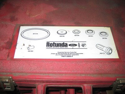 FORD ROTUNDA TOOL Kit TKIT-2005-F ESSENTIAL SERVICE TOOL SET With Case ...