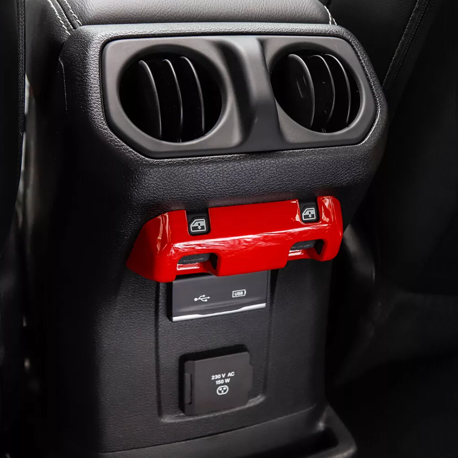 Car Rear Window Lift Switch Cover For Jeep Gladiator JT/JL 18-25 ...