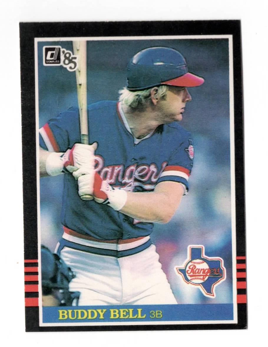 1985 Donruss Buddy Bell Texas Rangers #56 Excellent | eBay
