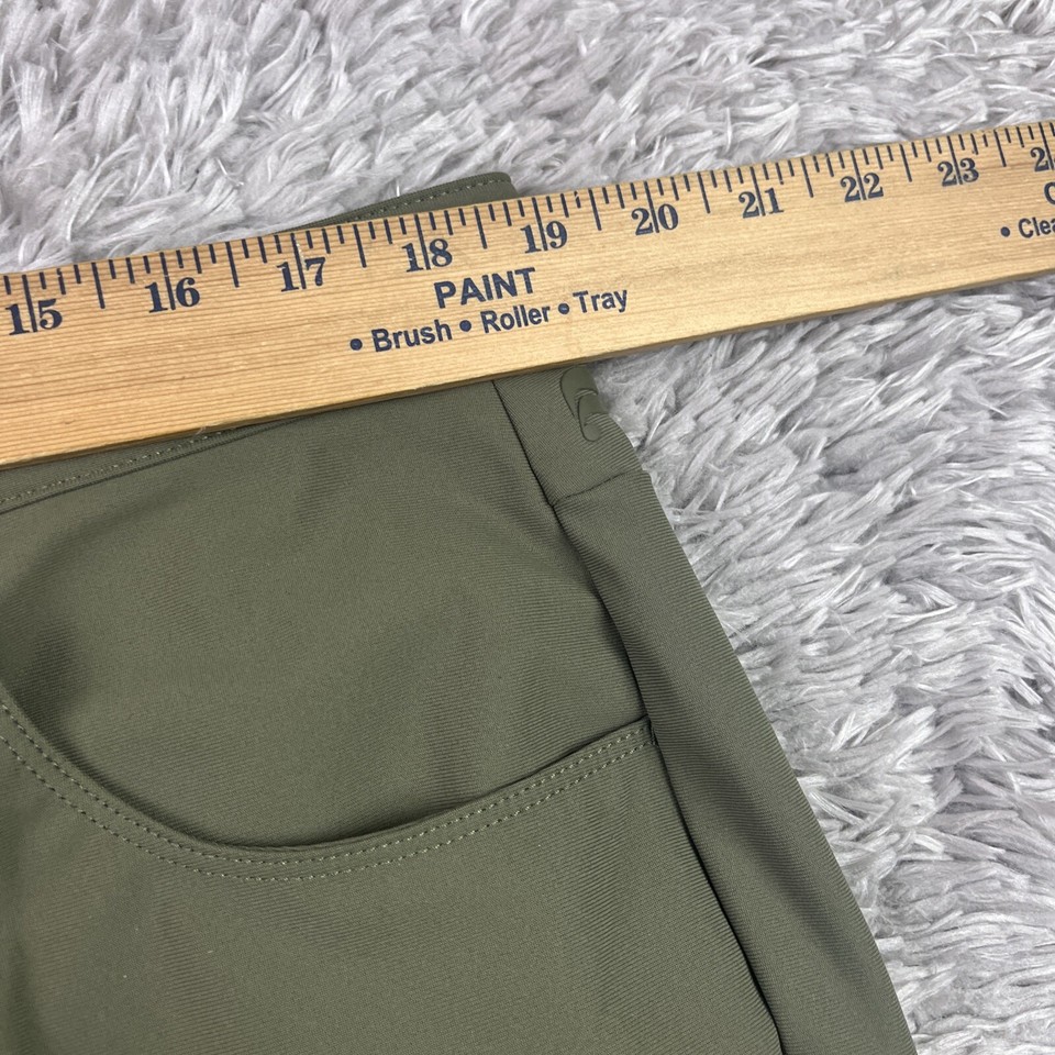 Fabletics Pants The Don 5-Pocket Stretch Men's 38x28 Green Golf ...