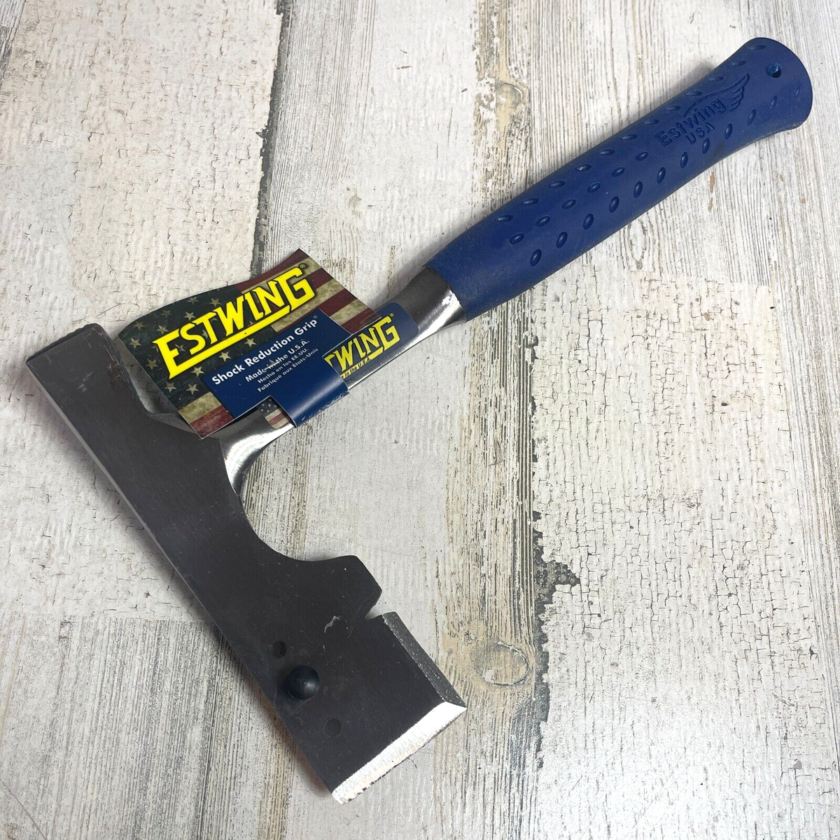 Wood Splitting Axe Estwing E3-S 32oz Shingling Hatchet - 11-Inch Shock ...