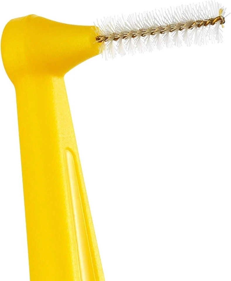 TePe Angle Interdental Brushes Yellow 0.7mm – 6pcs 7317400011592 | eBay UK