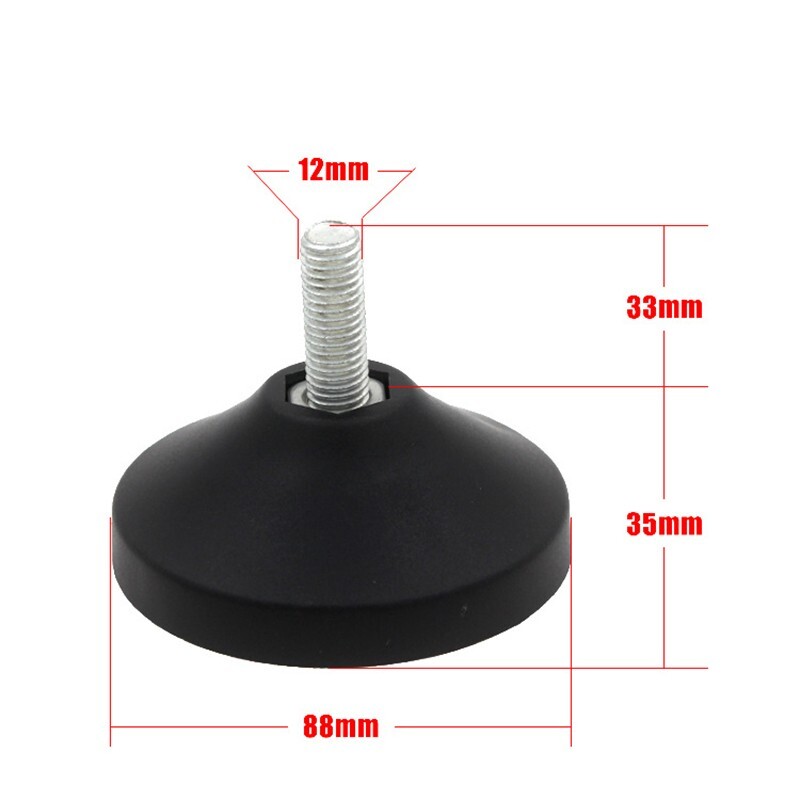 4Pcs Billiard Pool Table Leg Leveler Foosball Table Foot Adjustment Pad ...