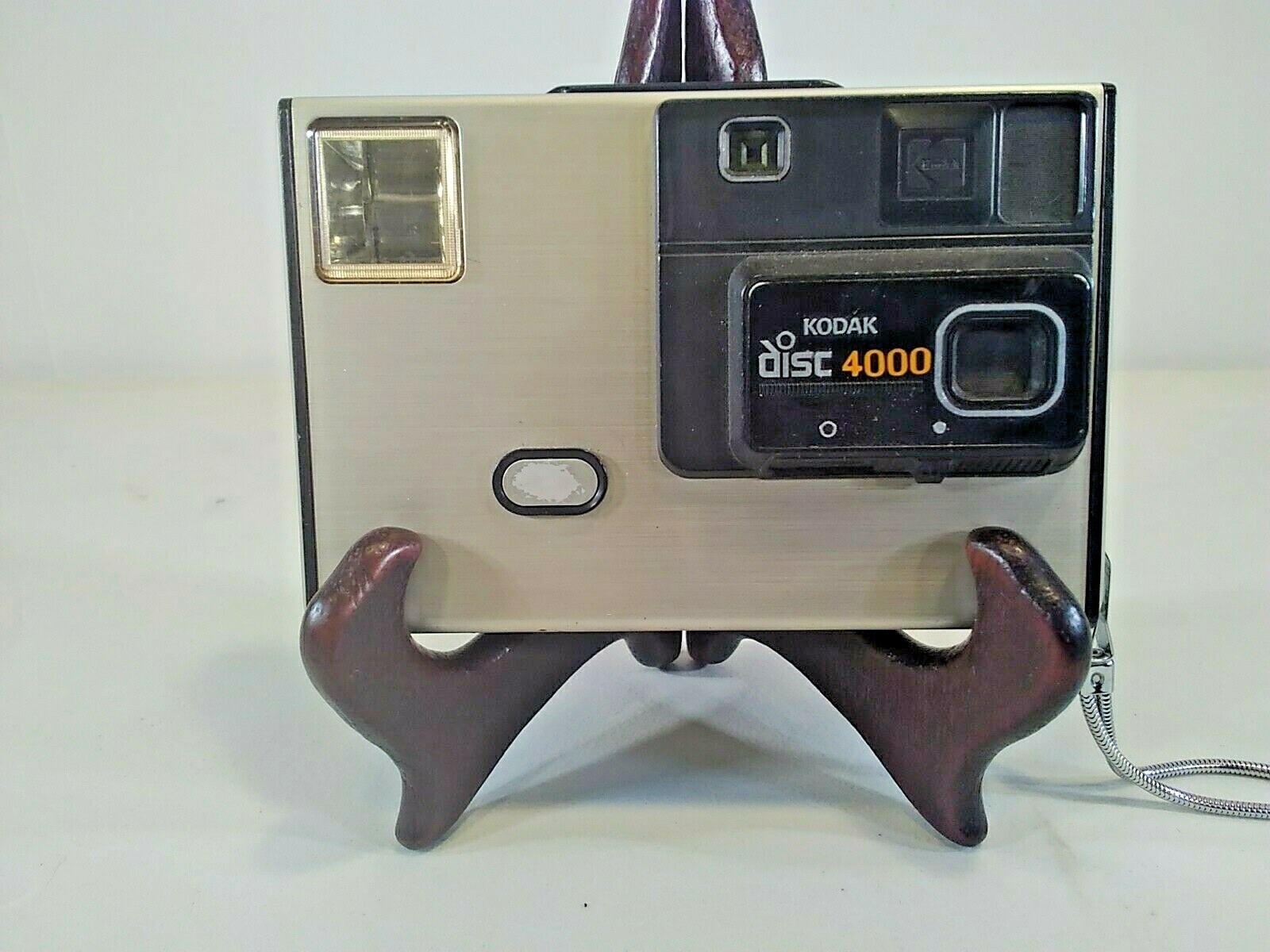 Vintage Kodak disk 4000 camera silver strap camera only | eBay