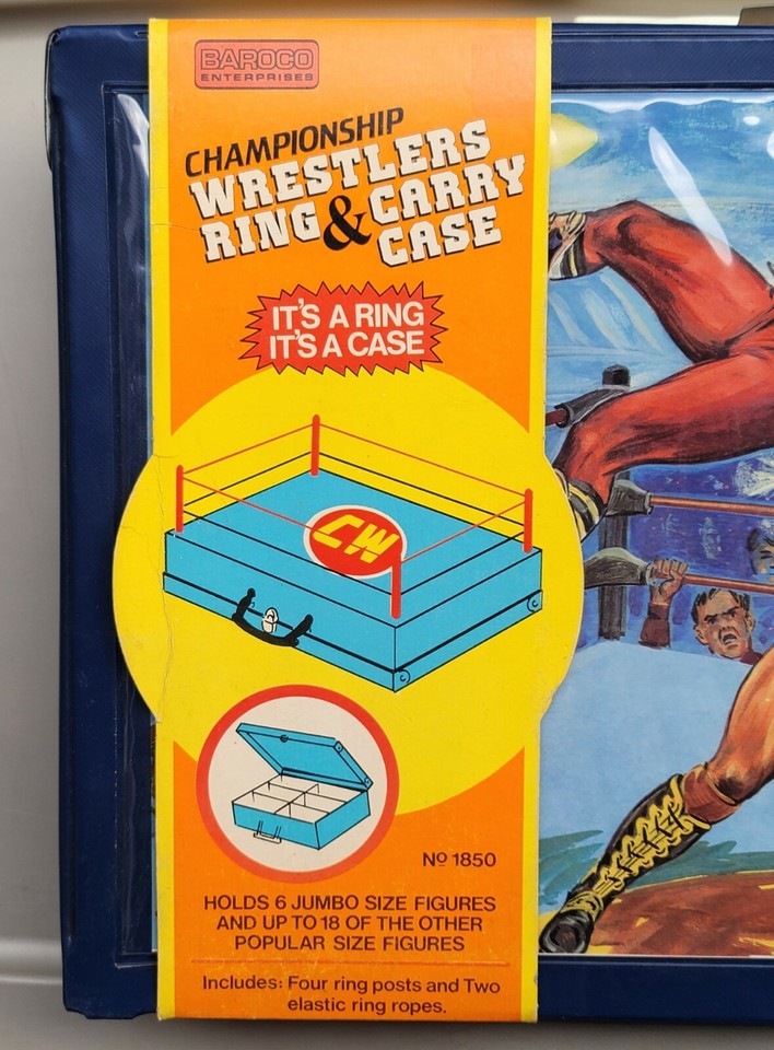 wwf ljn wrestling superstars hulk hogan championship wrestlers ring ...