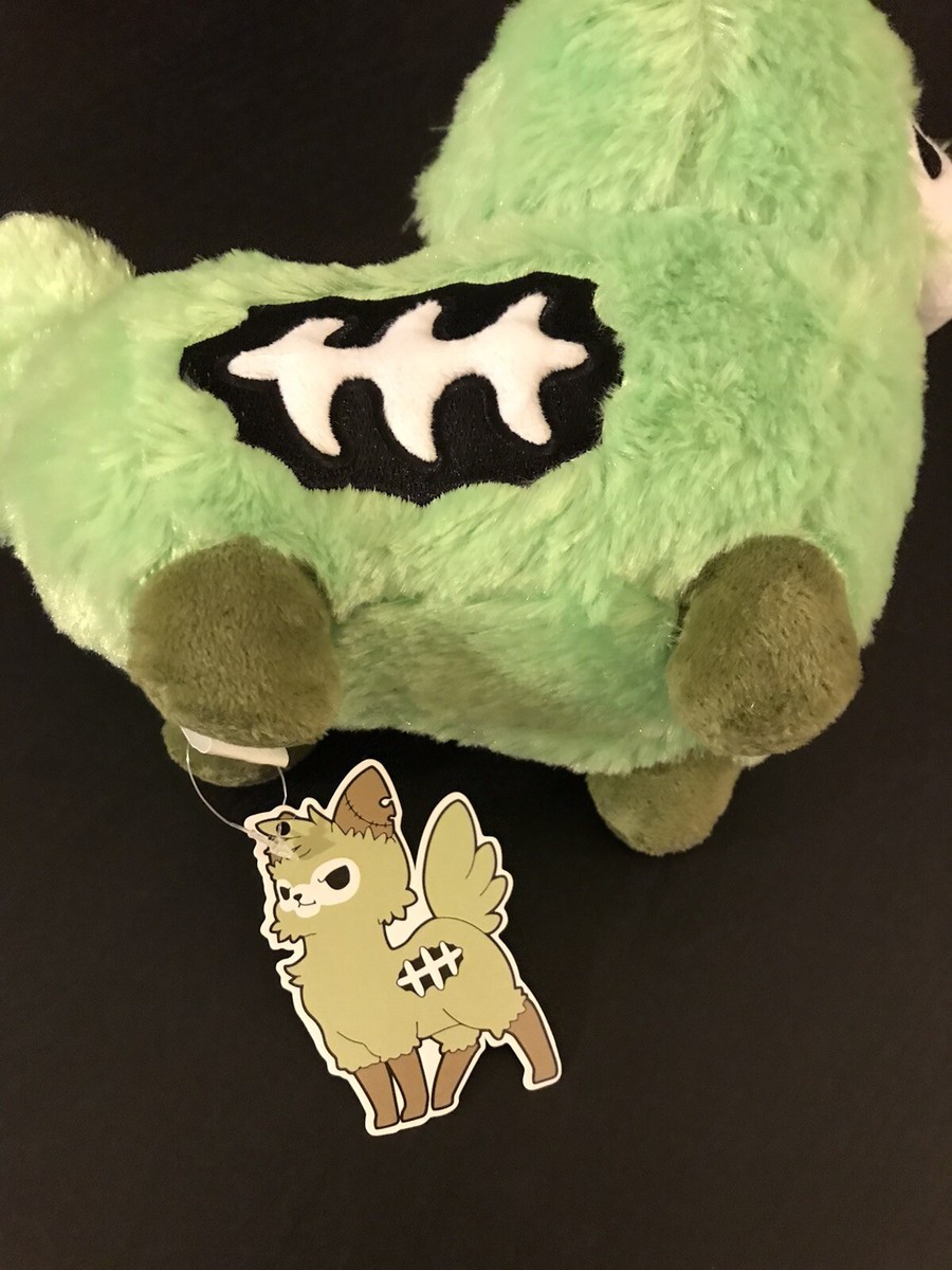Zombie Alpaca Knuffel Lustige Plüschige Und Flauschige Dino Oder Hai
