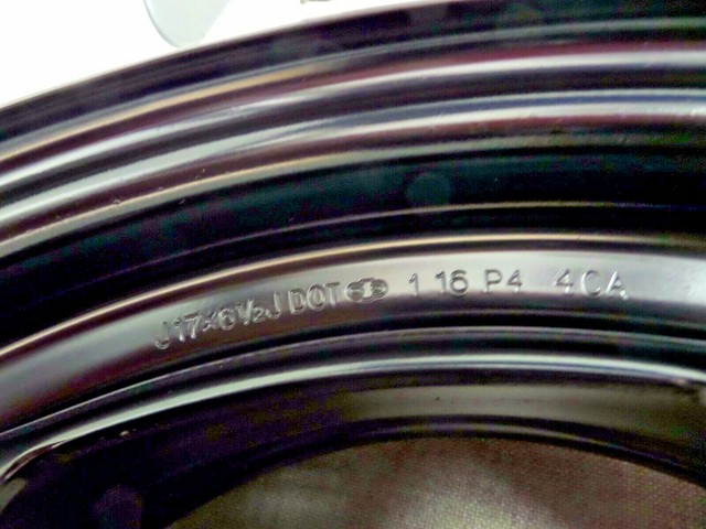 2013 - 2017 Toyota Rav4 17" Black Steel Wheel OEM Factory 42611-0r090 ...