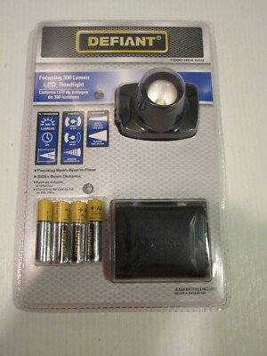 NEW Defiant Focusing 300 Lumen LED Headlight | eBay