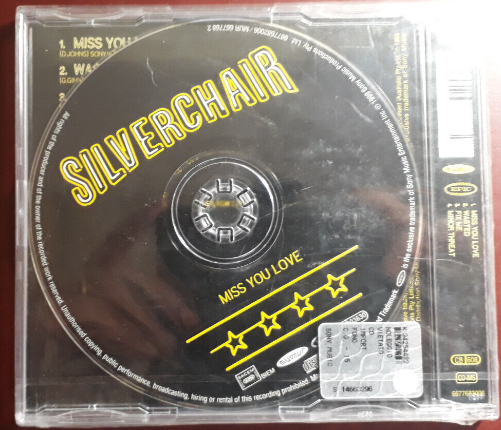 SILVERCHAIR- MISS YOU LOVE 4 PZ * CDS BRAND NEW SEALED NUOVO SIGILLATO ...