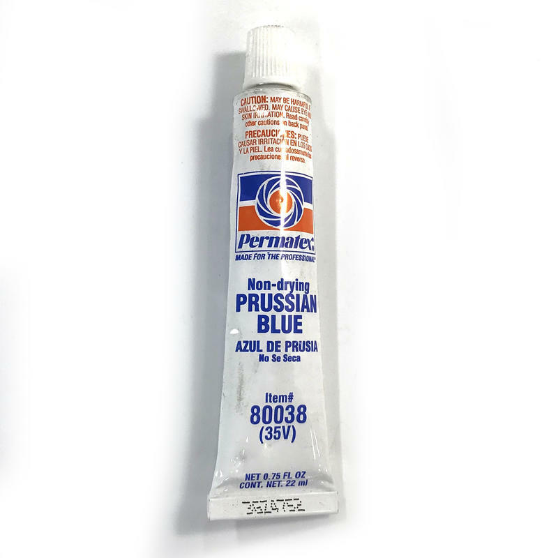 Permatex Gear Marking Compound 80038; Prussian Blue .75 oz Squeeze Tube ...