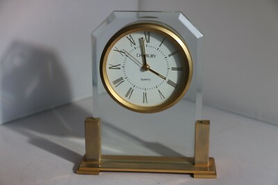 Danbury Quartz Clock Gold Tested Working Mantel Clock | eBay