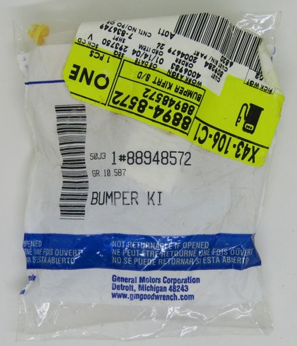 NEW GENUINE GM GENERAL MOTORS OEM BUMPER KIT PART NO. 88948572 | eBay