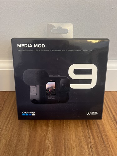 NEW GoPro Media Mod for 9 Black Camera | eBay
