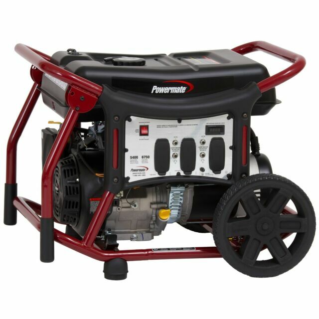 Powermate WX5400 5400W Portable Generator - PM0145400.05 for sale ...