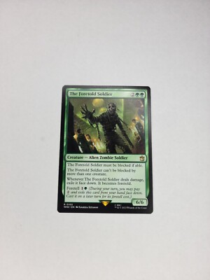 MTG The Foretold Soldier Doctor Who 0102 Regular Rare | eBay