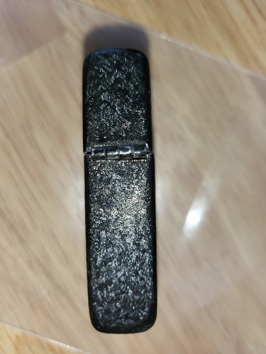 Vintage WW2 Zippo Lighter. Black Crackle 4 Barrel. 14 Hole. 1940’s ...