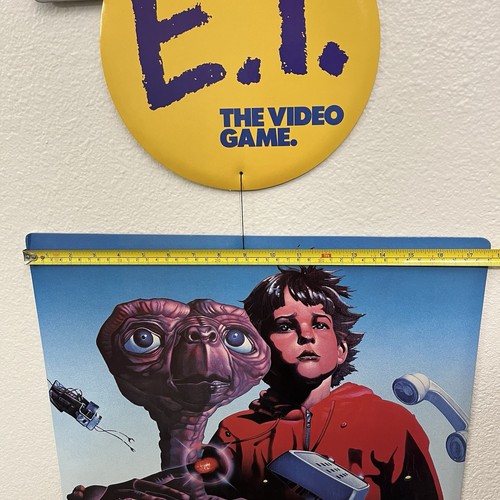 Vintage 1982 ATARI E.T. Video Game Promotional Store Display Mobile ...