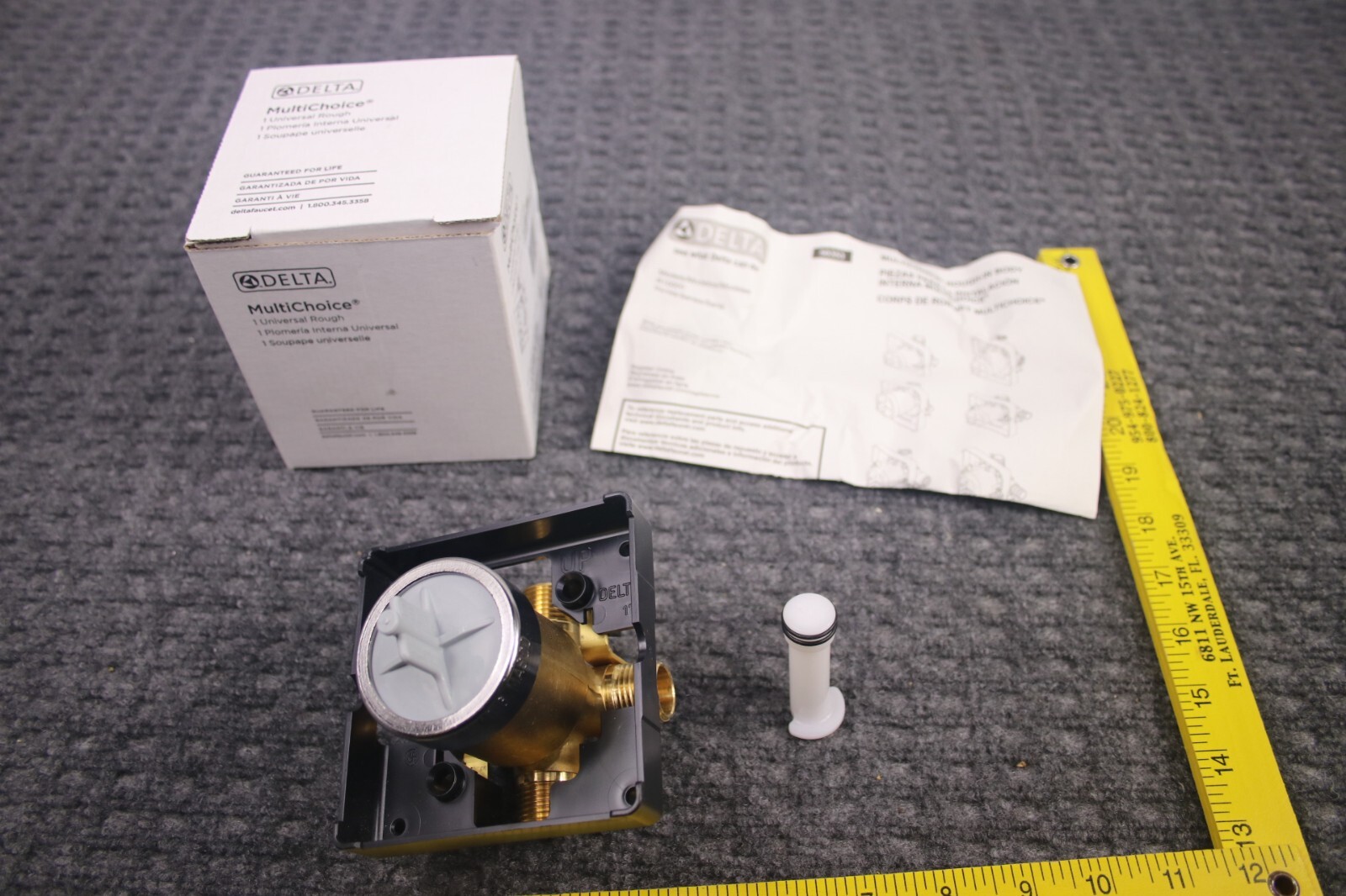 Delta Faucet R10000-UNBX Valve Rough In Only Multi-Choice Tub Shower ...