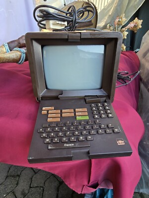 Terminal MINITEL 1 TELIC ALCATEL ABCD de 1982 - Rare Collector Vintage ...
