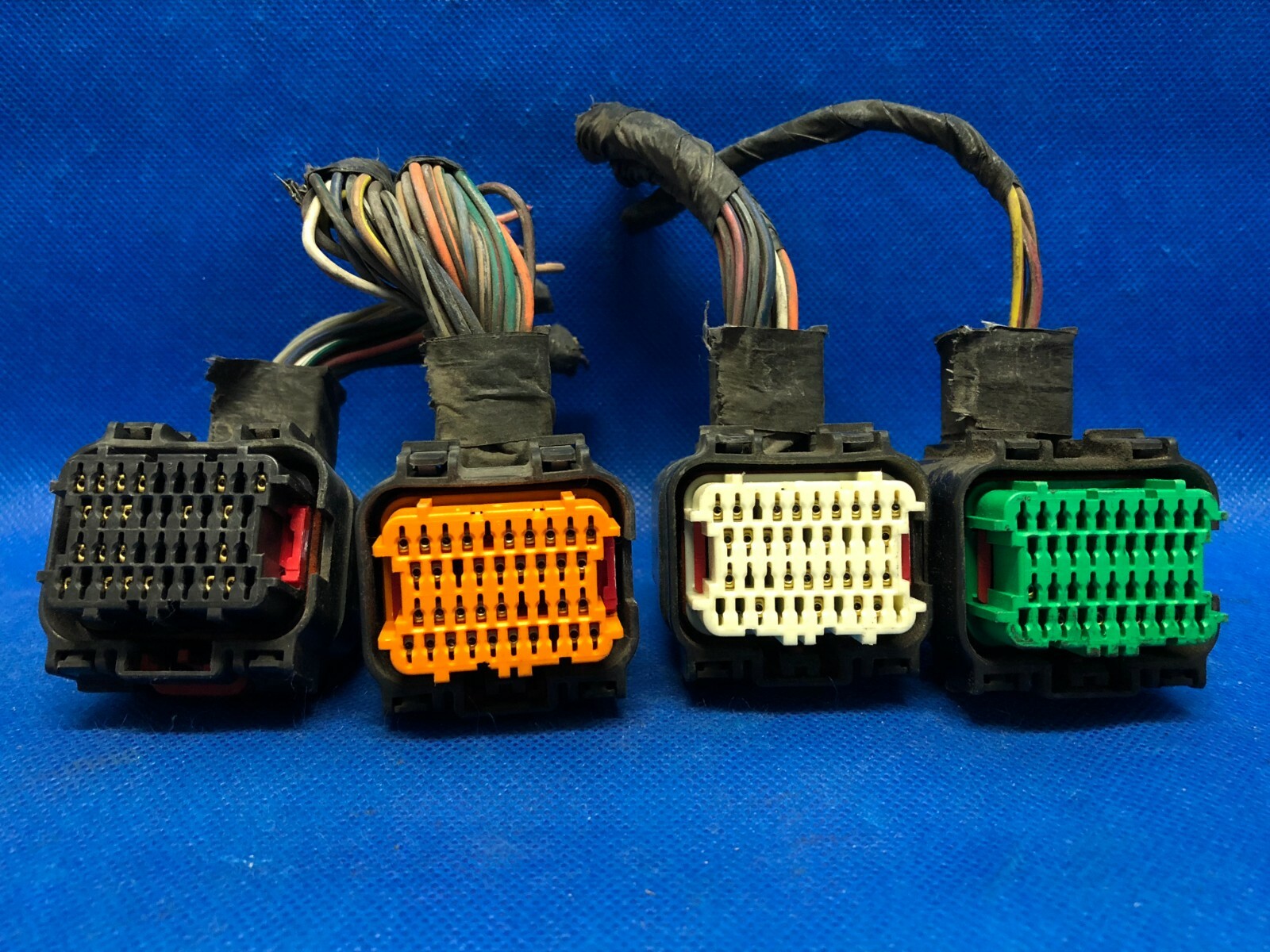 03 DODGE RAM ECM ECU PCM WIRING HARNESS PLUGS CONNECTORS P56028769AF ...