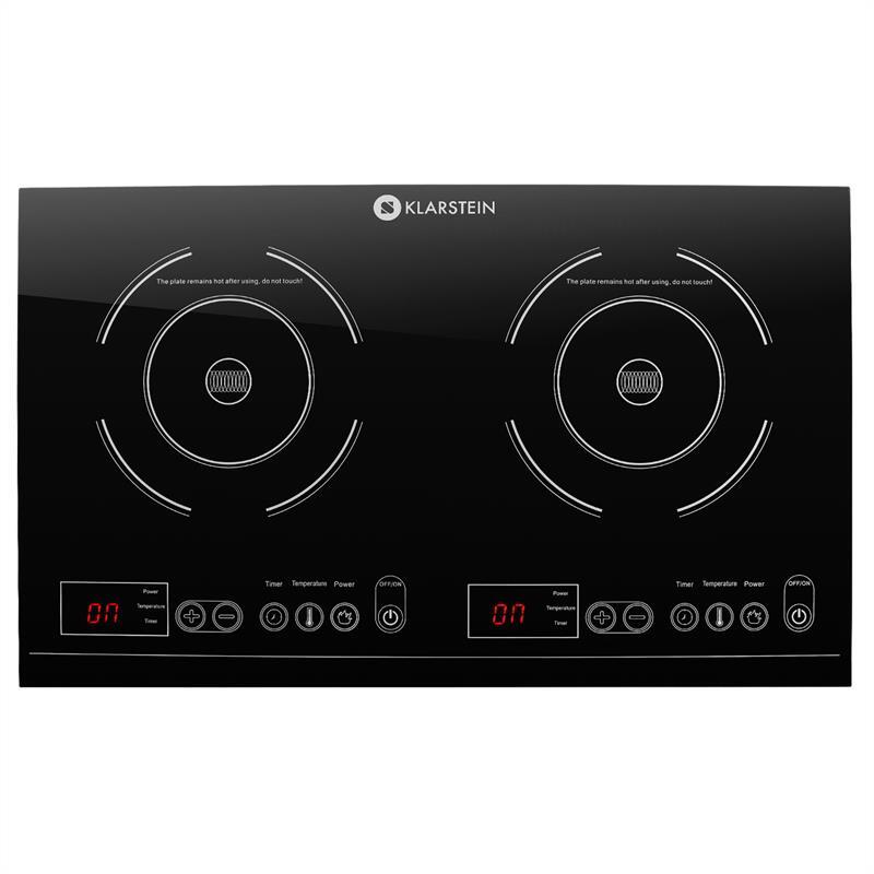 Induction Cooker Double 2 Ring Glass Ceramic Electric Induction Hob ...