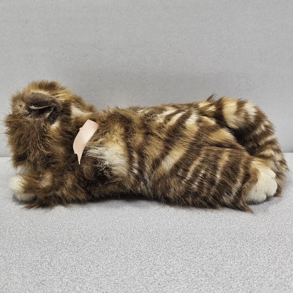 Oike Tabby Cat Stuffed Animal Puppet 12" Japanese Plush Hand Toy ...