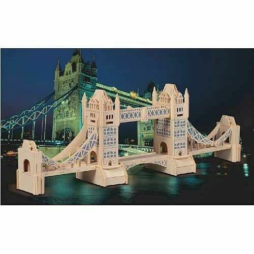London Tower Bridge 3d Wooden Puzzle by Puzzled for sale online | eBay
