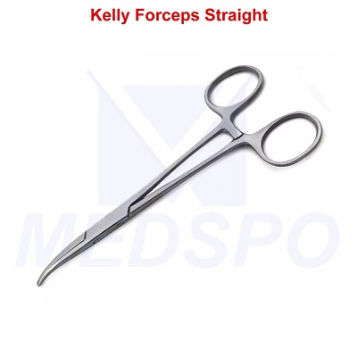 Dental Kelly Forceps Curved Hemostat Forceps Surgical Artery Clamp ...