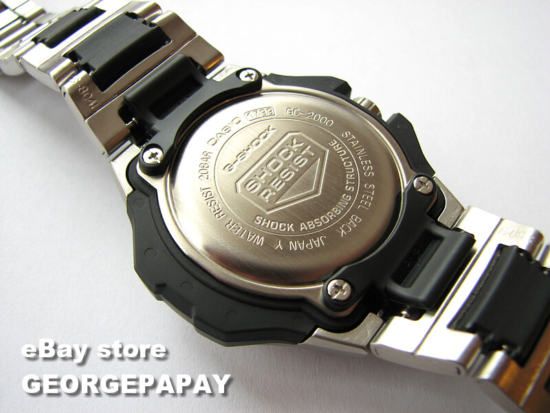 RARE Vintage NOS 1999 RETRO CASIO G-Shock MT-G GC-2000-1A ANTIMAGNETIC ...