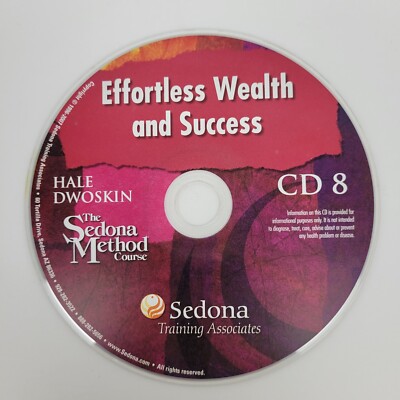 Sedona Method Course~Dwoskin~Replacement Disc CD 8~Effortless Wealth and Success | eBay