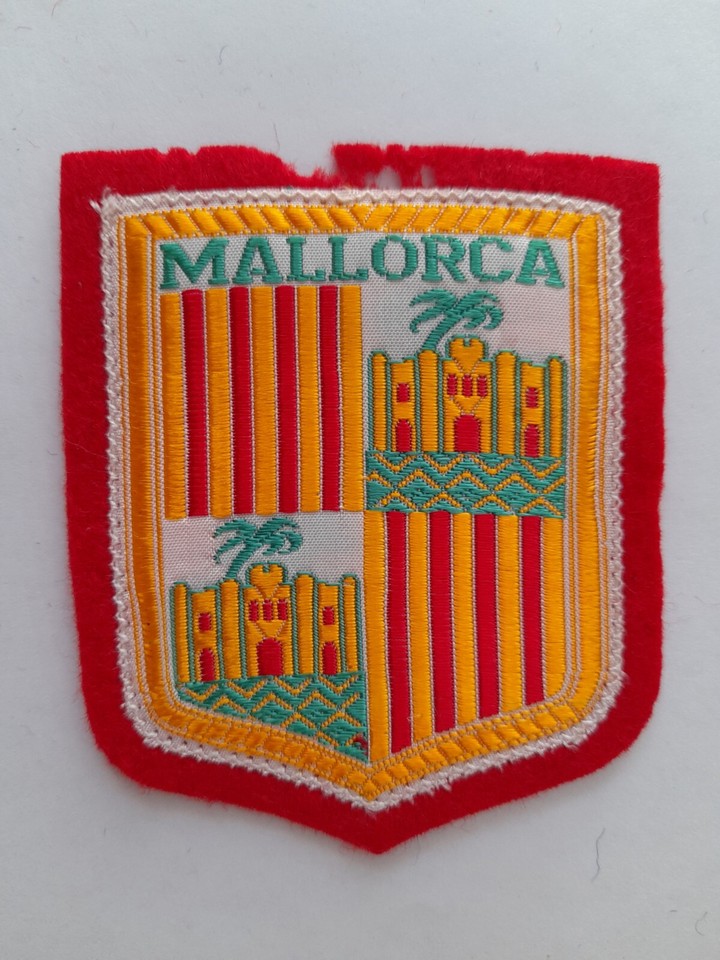 Parche escudo Patch Badge Ecusson Blason Mallorca España | eBay
