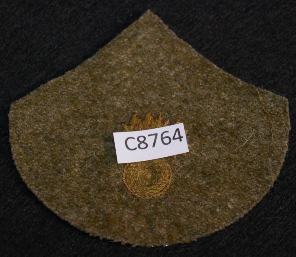 WWI US Army Ordnance Corps Private First Class PFC Rank Patch ...