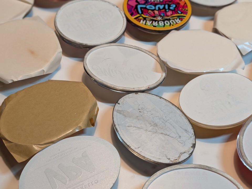 Brewery Pump Clips Bundle (X29) Oval & Round Fish Eye. Breweriana / Man ...